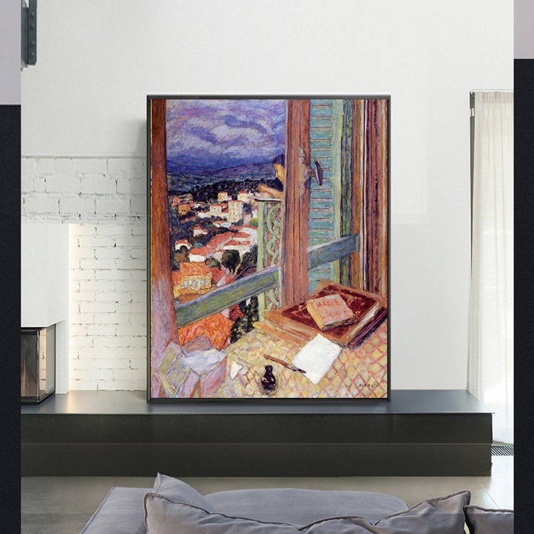 The-windowpierre Bonnard,home Office Decor,fine Art Poster,canvas Art ...