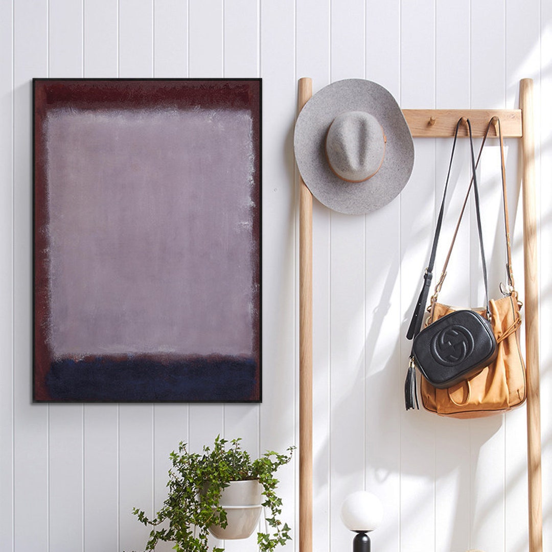 Lavender_and_mulberry-mark Rothko,rothko Art Poster,home Office Decor ...