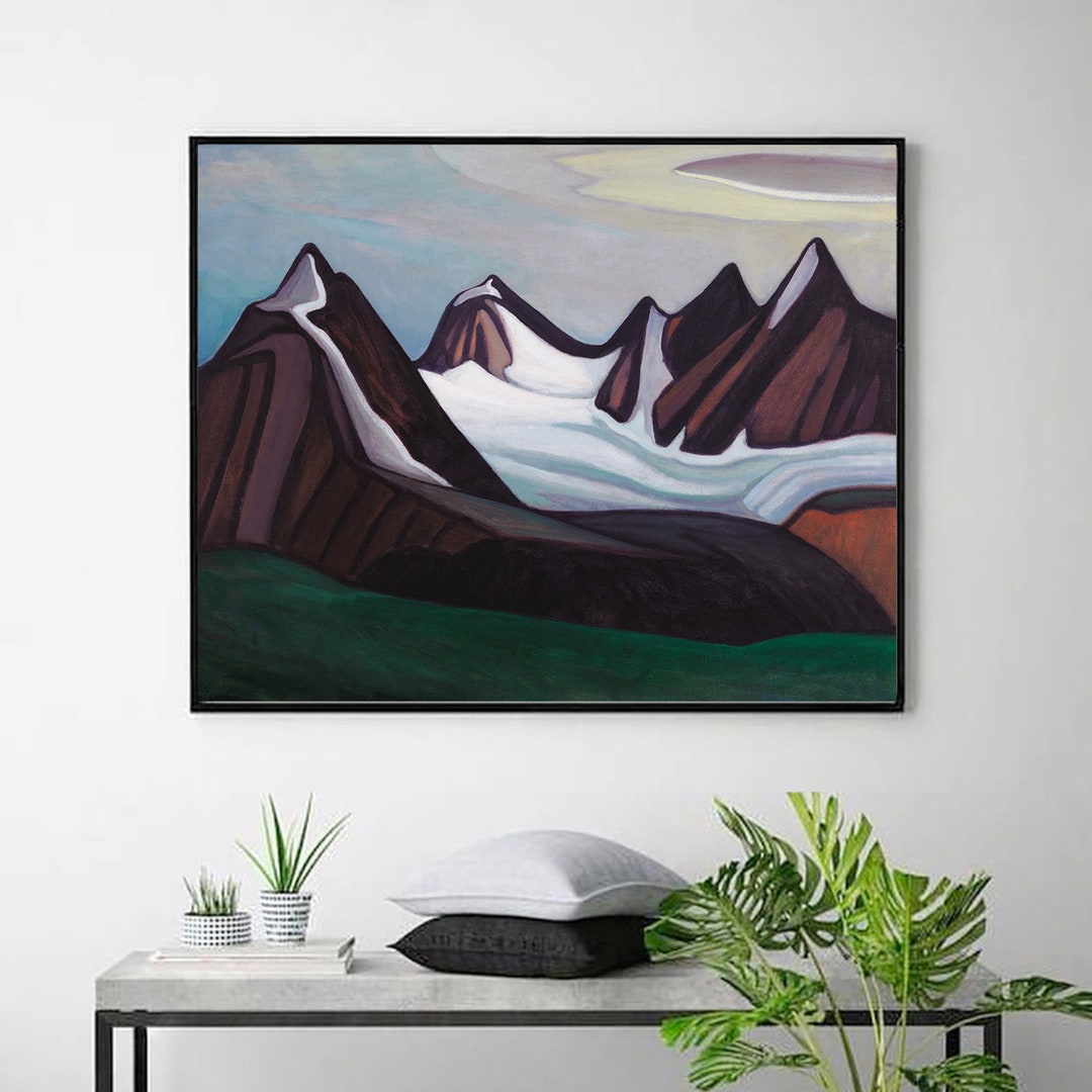 Lawren Harris-lawren Stewart Harris,office Decor, Geometric ...
