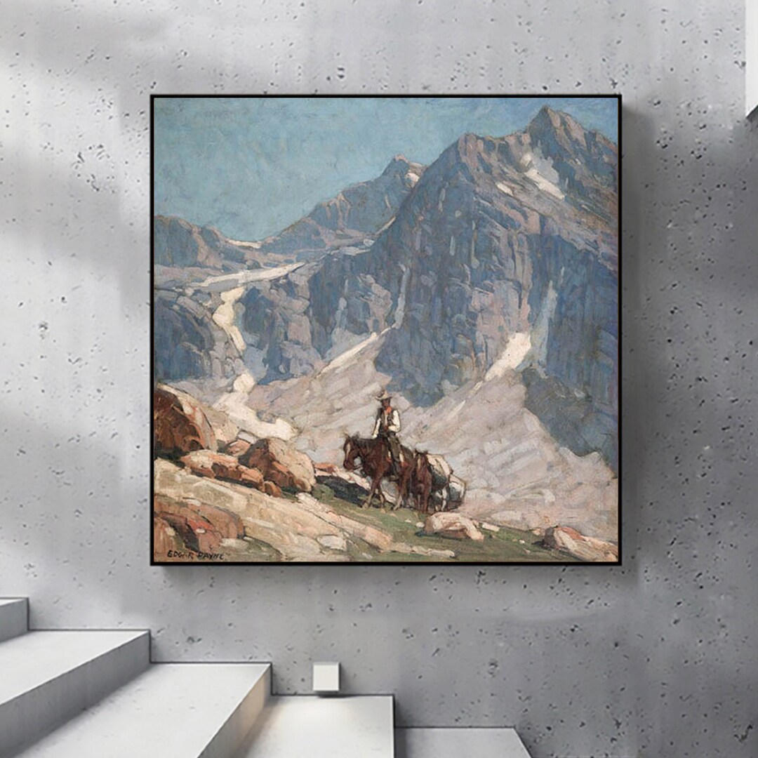 Edgar Alwin Payne-edgar Alwin Payne,art Prints,office Decor,giclee Wall ...