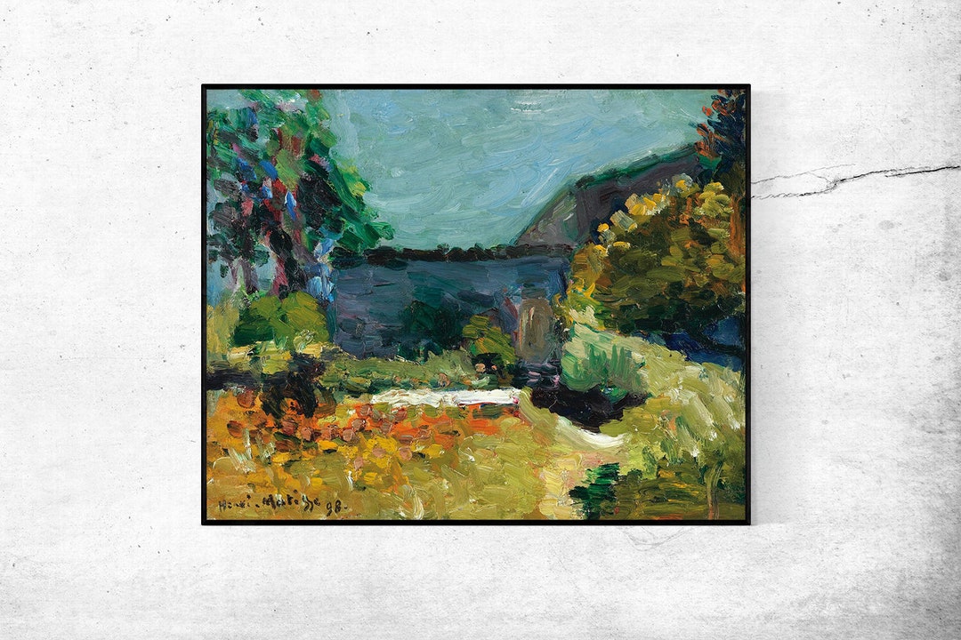 Landscape, 1898-henri Matisse,matisse Poster,fine Art Giclee Print ...