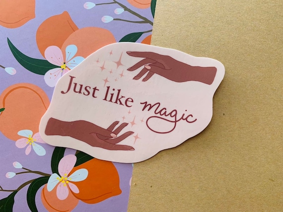 Just Like Magic Sticker Laptop Decal High Quality - Etsy