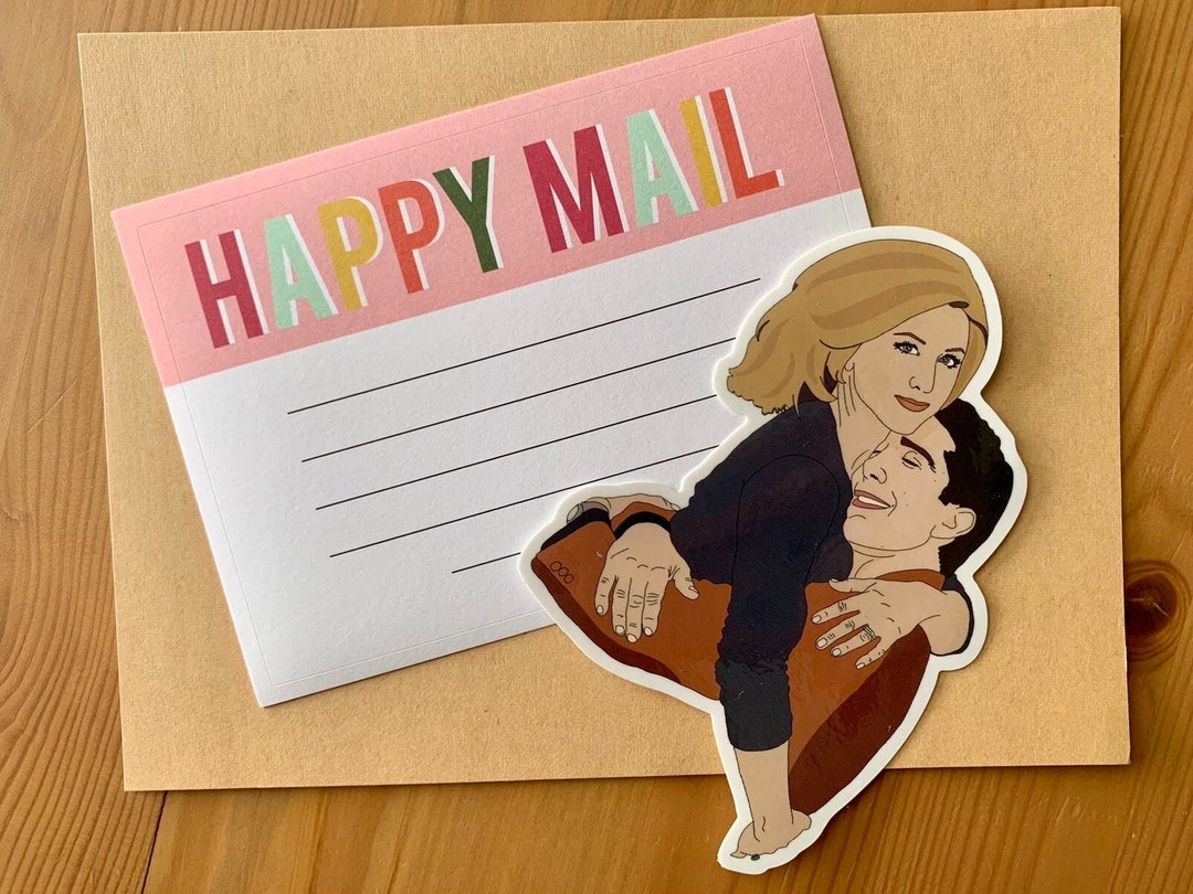 Ross and Rachel Sticker Friends Sticker Laptop Decal - Etsy