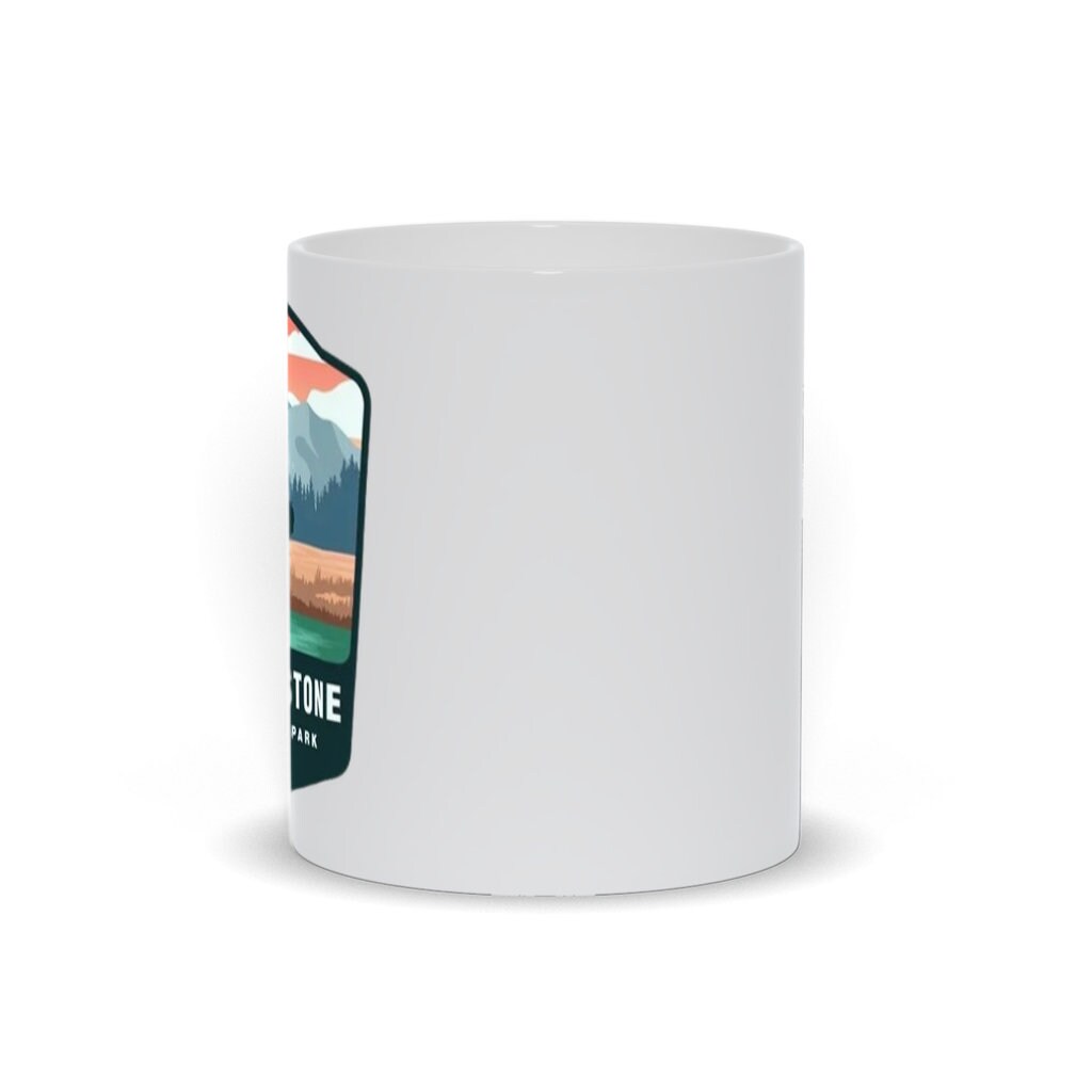 Yellowstone National Park Mug - Bison at Sunrise Ceramic Cup ...