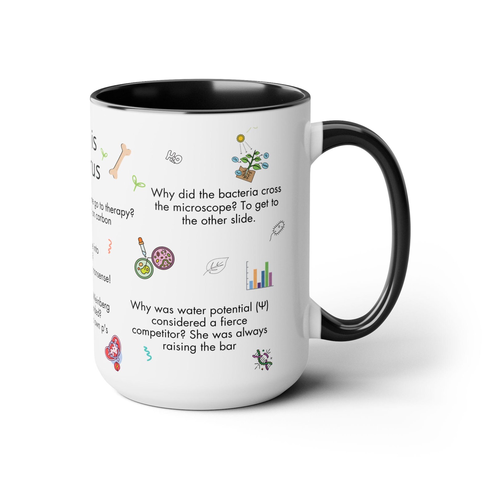 Funny AP Biology Mug: Inside Jokes for Teachers - 15oz - Etsy