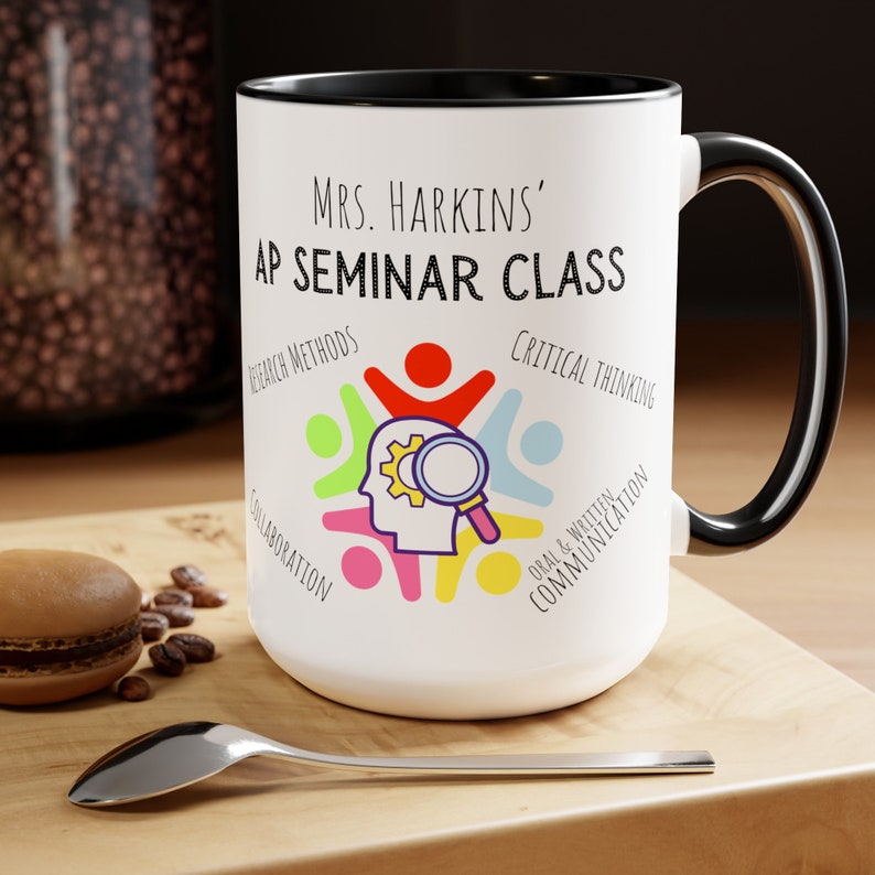AP Seminar Motivational Coffee Mug, AP Seminar Teacher Gift for Friend ...