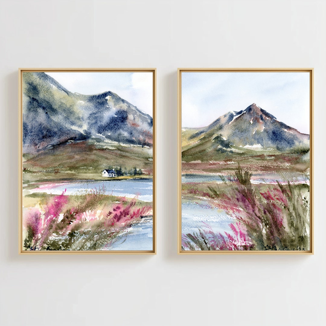Glencoe Gift Scotland Art Large Print Scottish Landscape Highlands ...