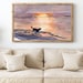 Labrador Dog Art Print: Beach Sunset Watercolor Painting - Etsy