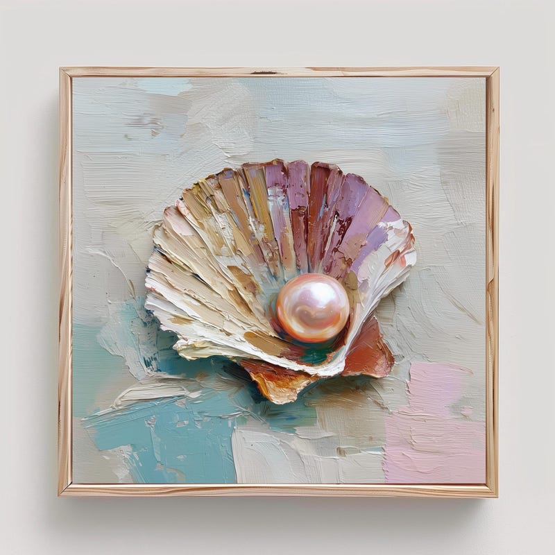 Seashell Painting - Etsy