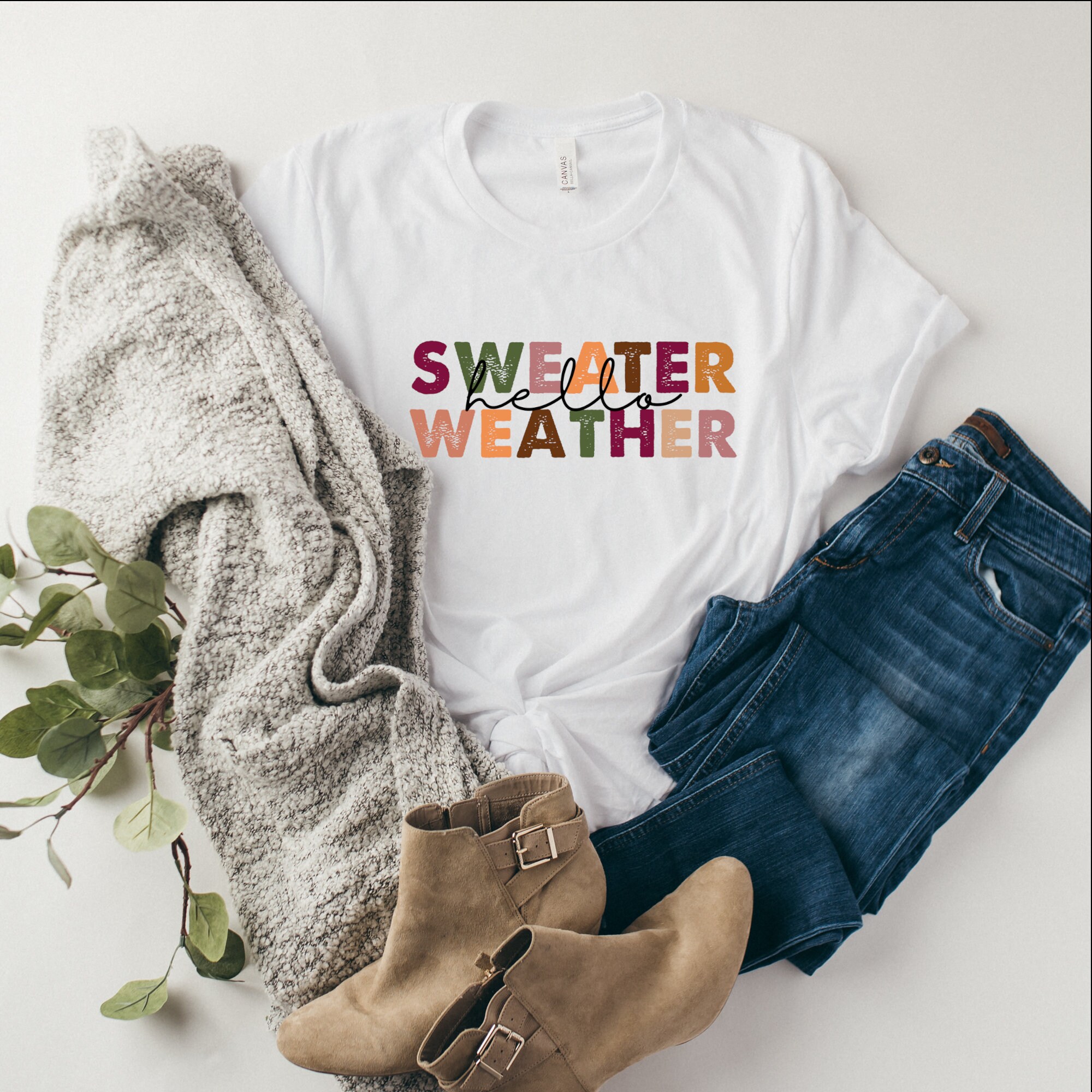 Sweater Weather SVG, Fall Sayings SVG, Autumn Quotes PNG, Png for ...