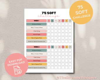 75 Medium Challenge Printable PDF, 75 Medium Tracker, 75 Medium ...