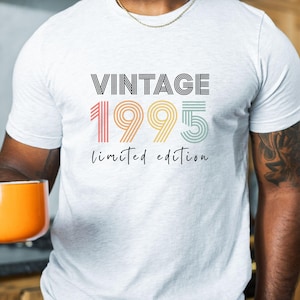 1995 Birthday SVG, 30th Birthday SVG, Vintage 1995 Limited Edition SVG ...