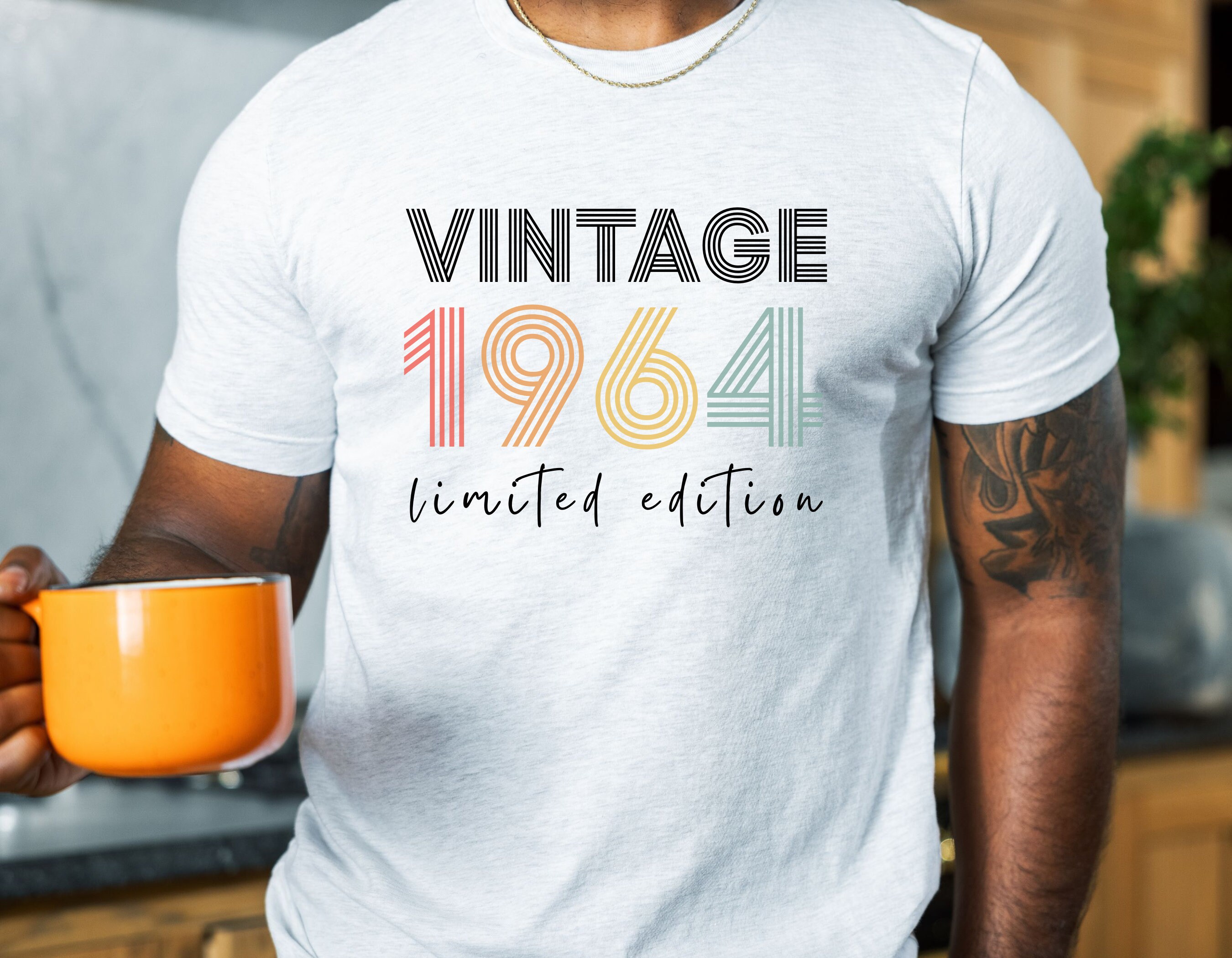 1964 Birthday SVG, 60th Birthday SVG, Vintage 1964 Limited Edition SVG ...