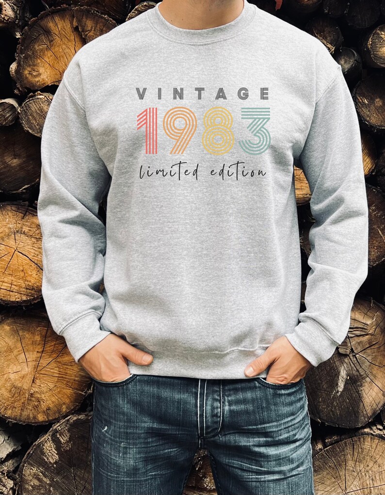 Vintage 1983 Limited Edition PNG Retro 40th Birthday PNG - Etsy