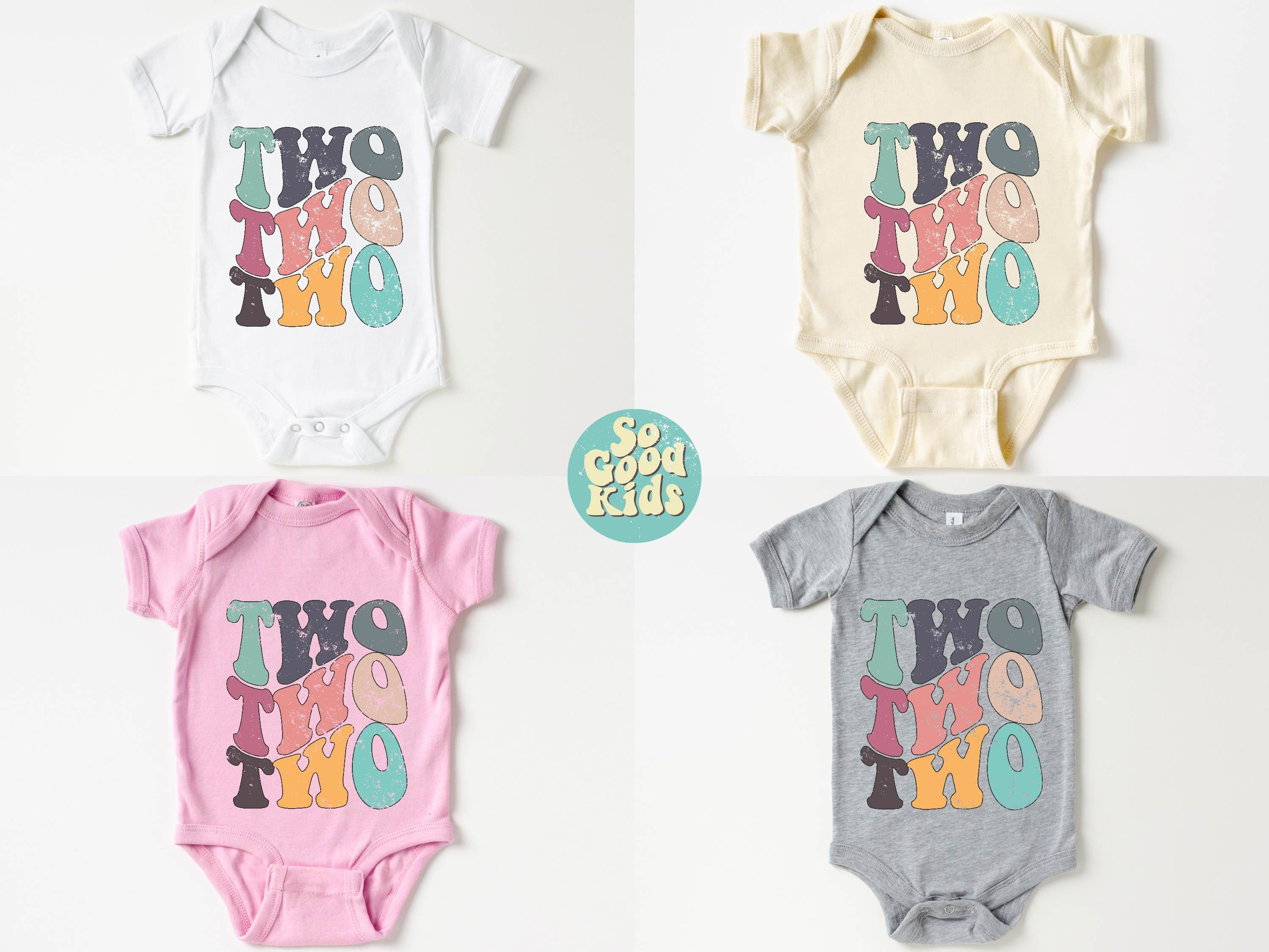 Two Two Two Shirt Two Year Old Gift Second Birthday Boy - Etsy