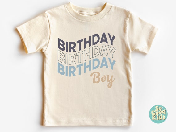 Birthday Boy Shirt Toddler Birthday Party Shirt Kids - Etsy