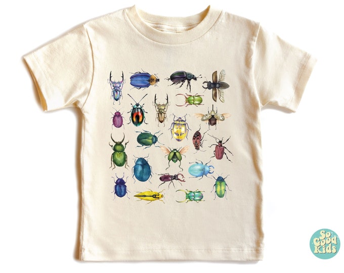 Beetles T-shirt, Insects Tshirt, Vintage Insects Print, Bugs T-shirt ...