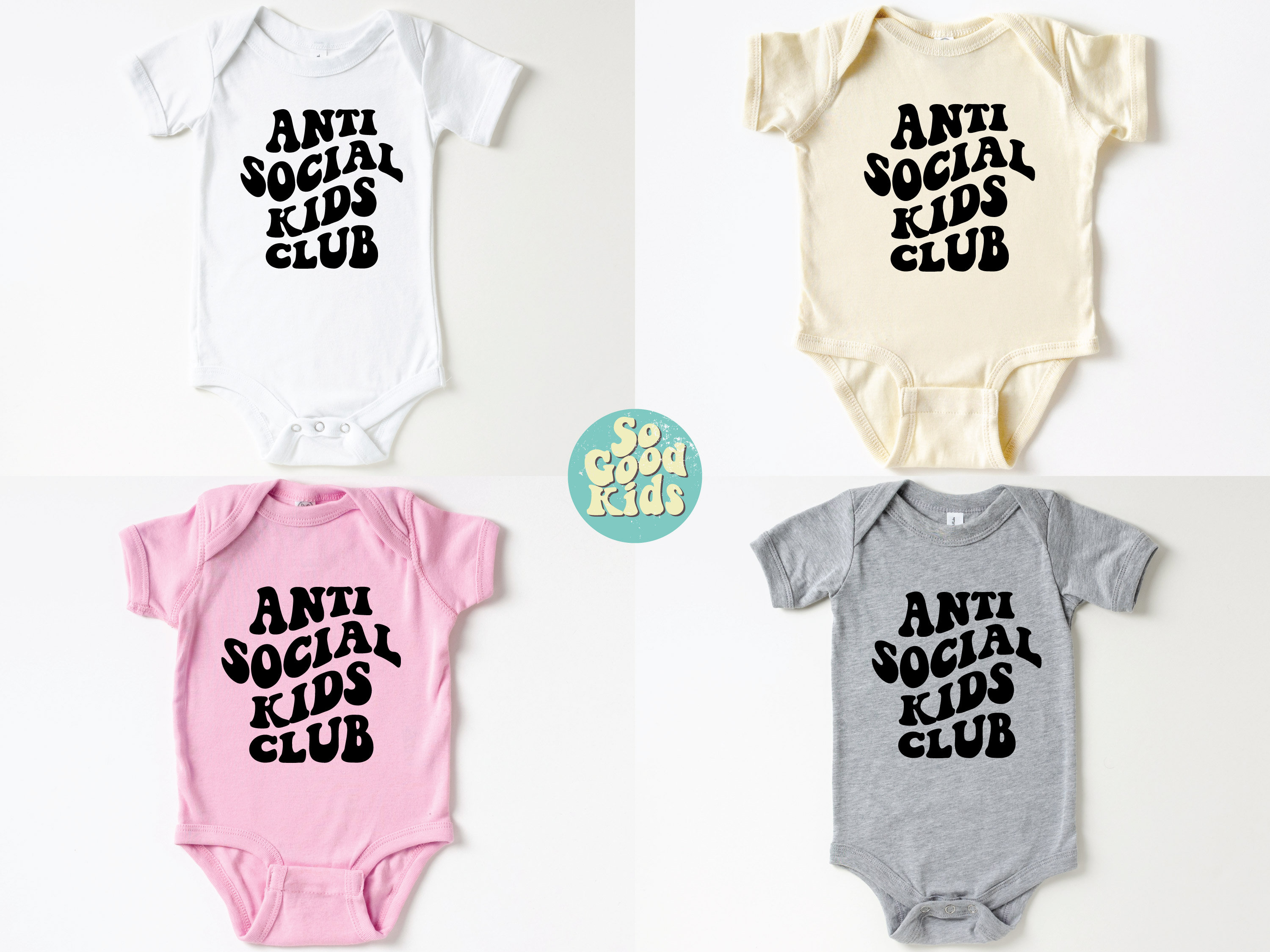 Anti Social Kids Club Shirt Anti Social Kids Shirt Toddler - Etsy