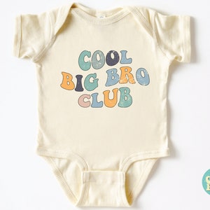 Cool Big Bro Club Shirt, Big Bro Kids Shirt, Baby Announcement Shirt ...