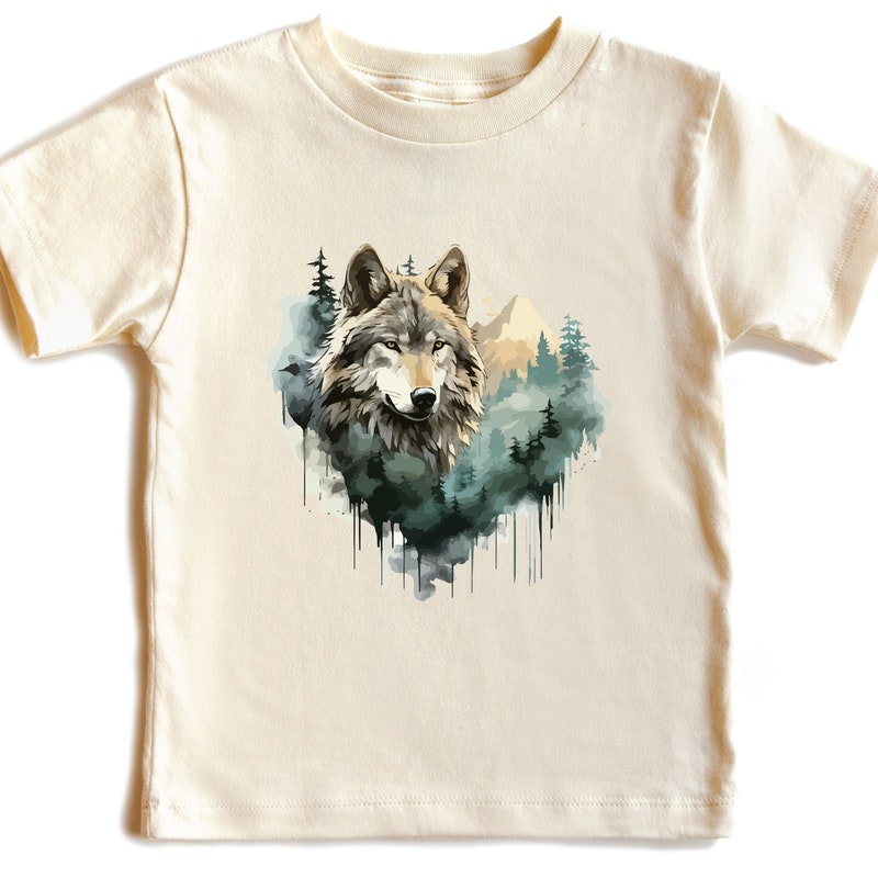 Wolf Shirt - Etsy