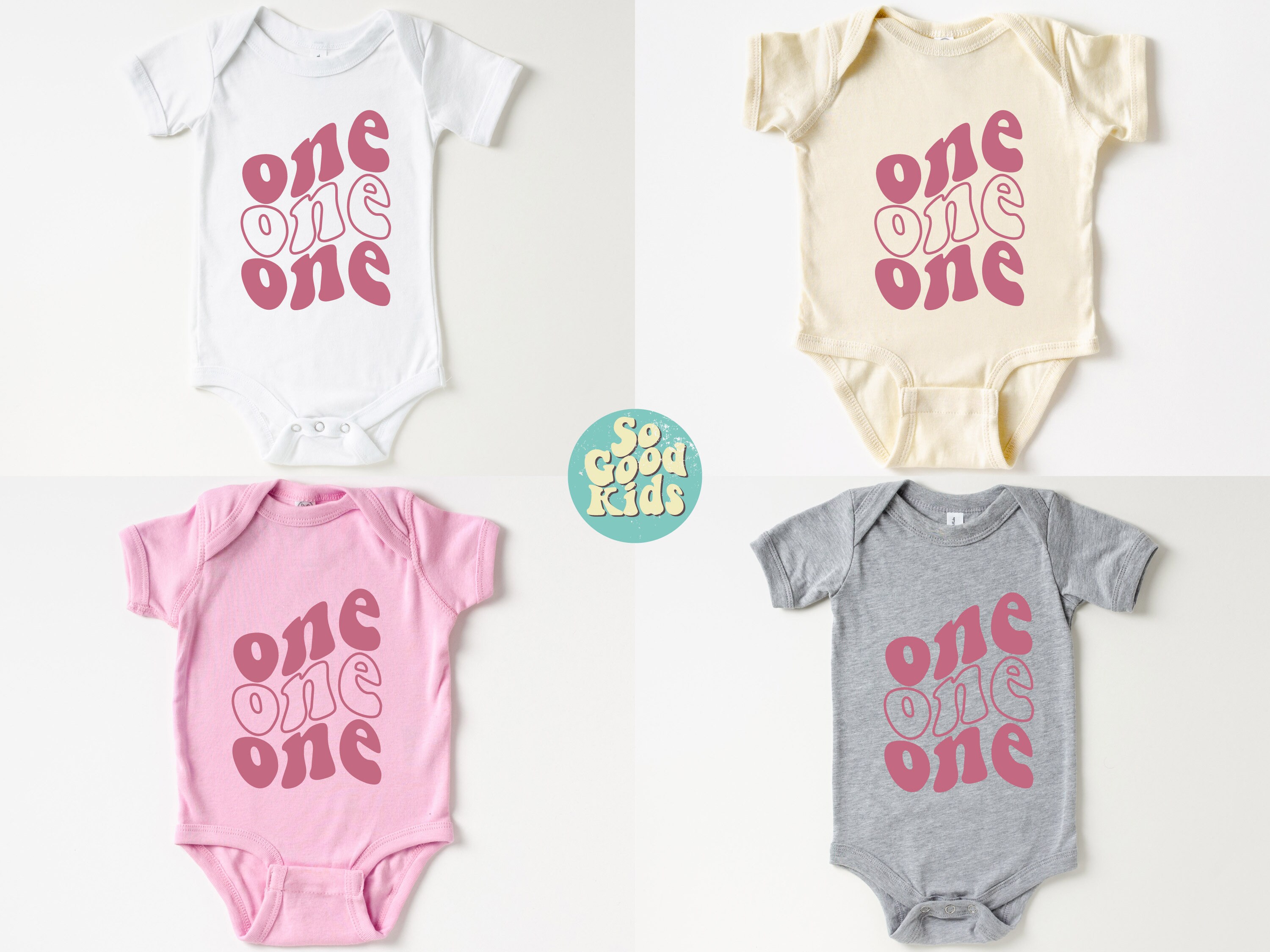 One One One Shirt, One Year Old Gift, First Birthday Gift, Baby Shower ...