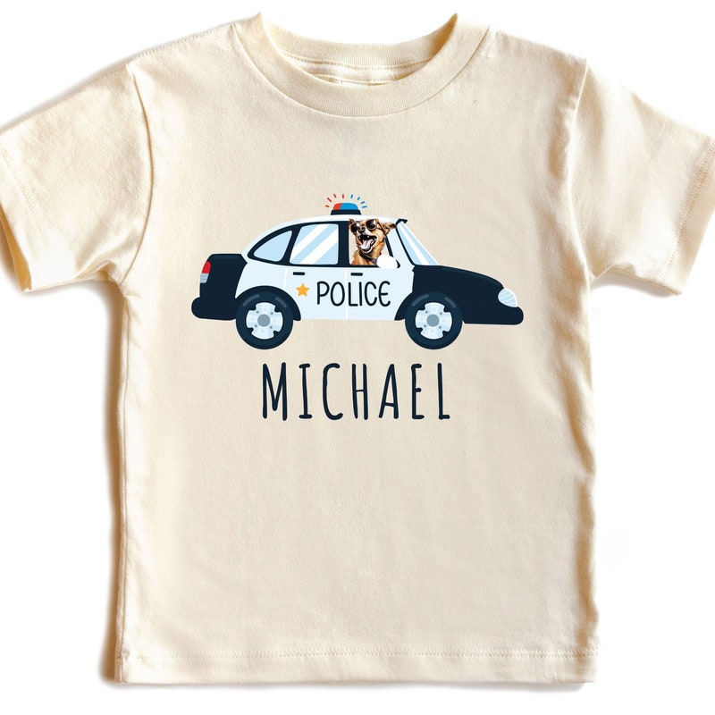 Kids Police Shirt - Etsy