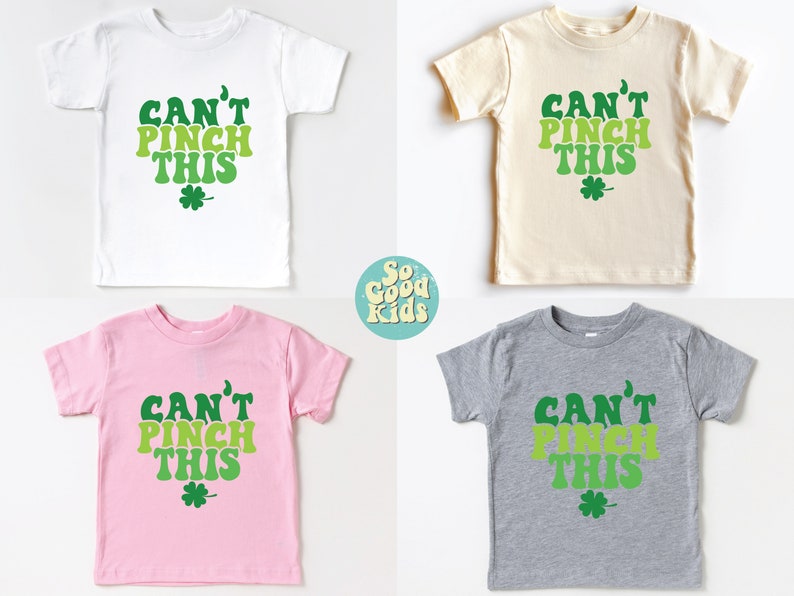 Can't Pinch This Kids Shirt, St Patrick's Day Kids Shirt, Cute St ...