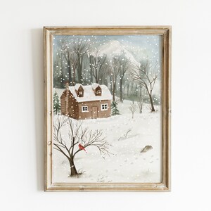 Winter Landscape Prints Set of 3 Winter Forest Print Ice - Etsy