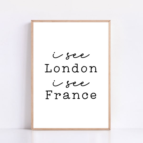 I See London I See France - Etsy
