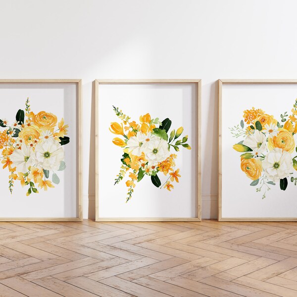 Yellow Spring Decor - Etsy