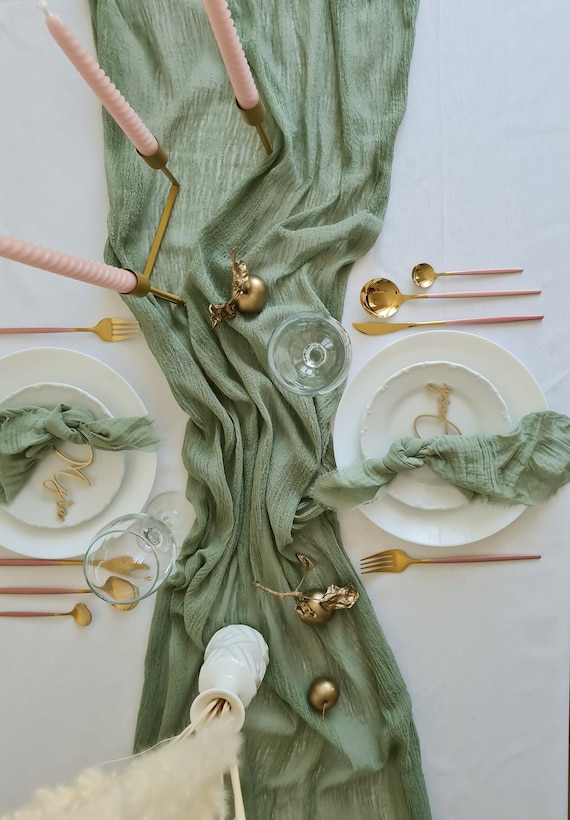 Decorazione Da Tavolo Verde