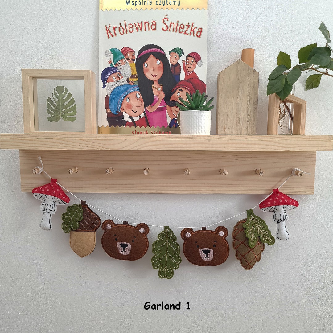 Felt Garland Kit Felt Garland Felt Banner Felt Toys Garland Felt ...