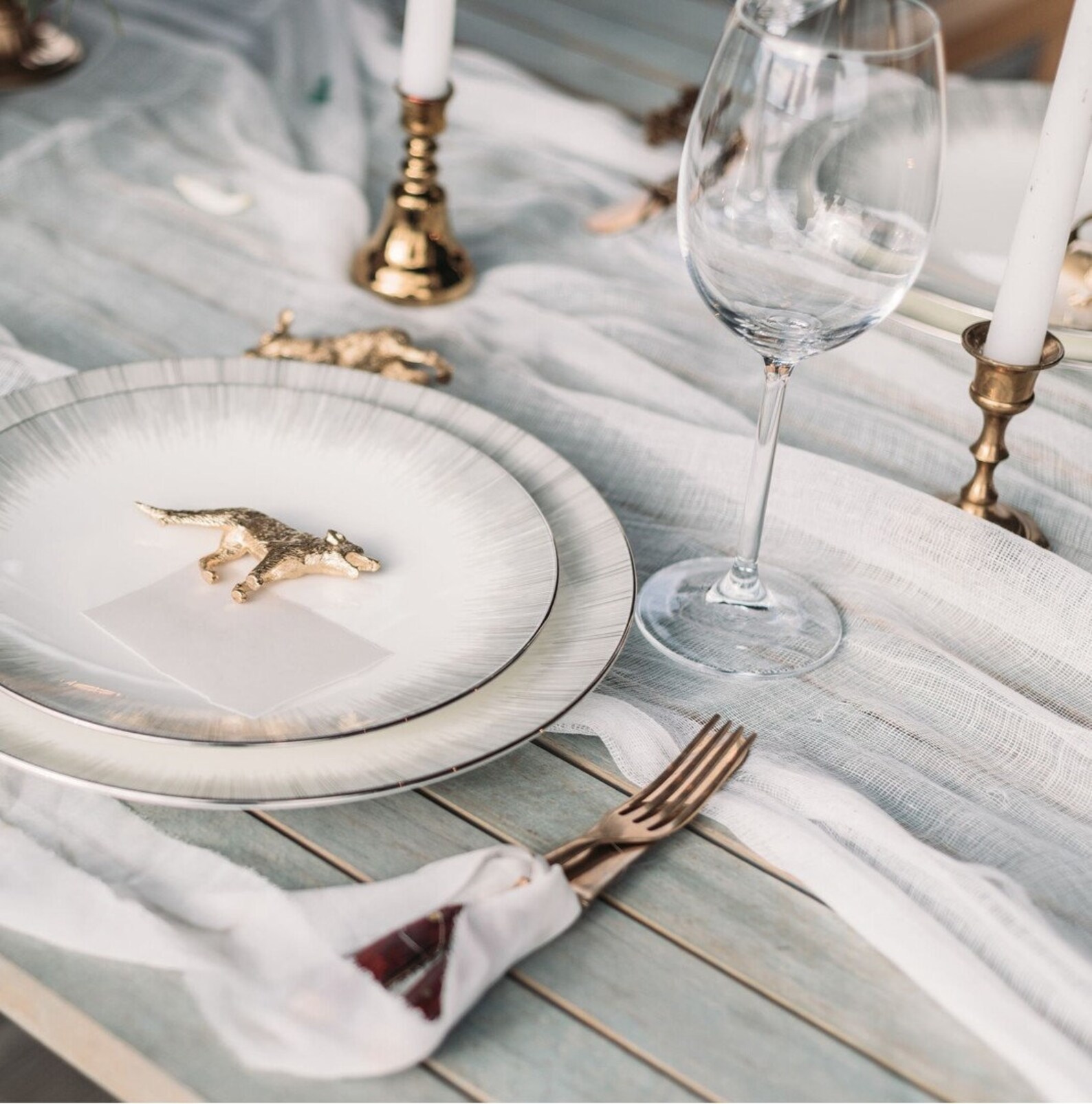 White Cheesecloth Table Runner White Gauze Table Runner - Etsy