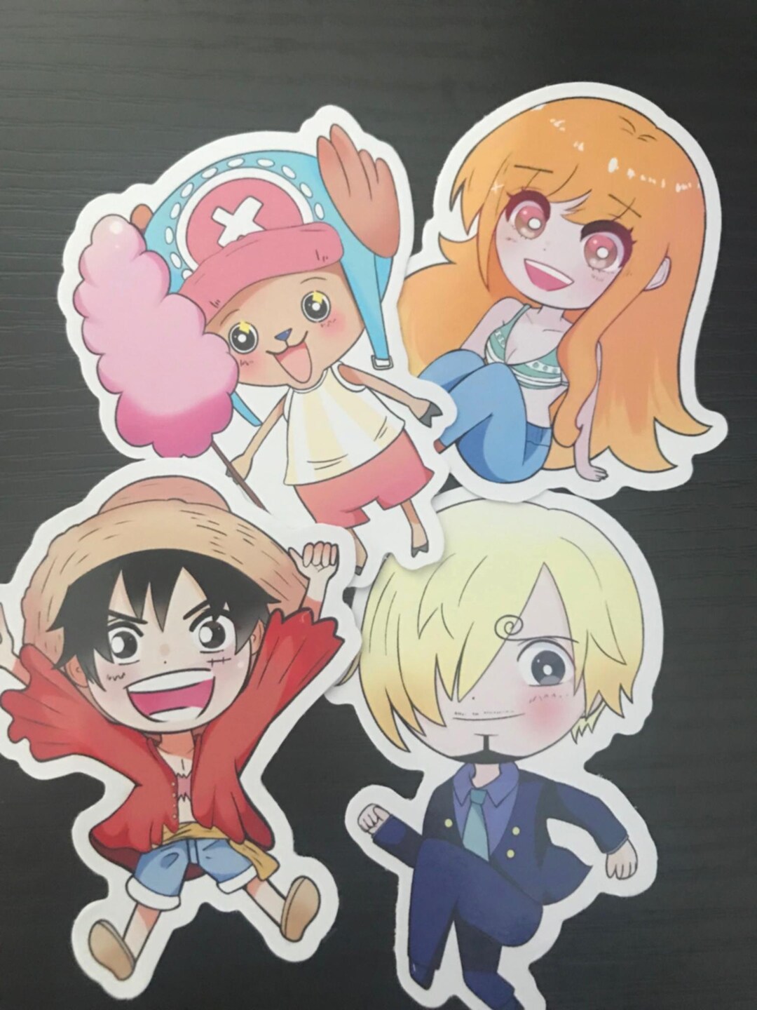 Anime Straw Hat Op Pirates Vinyl Stickers Cool Cute Art, Perfect Gift ...