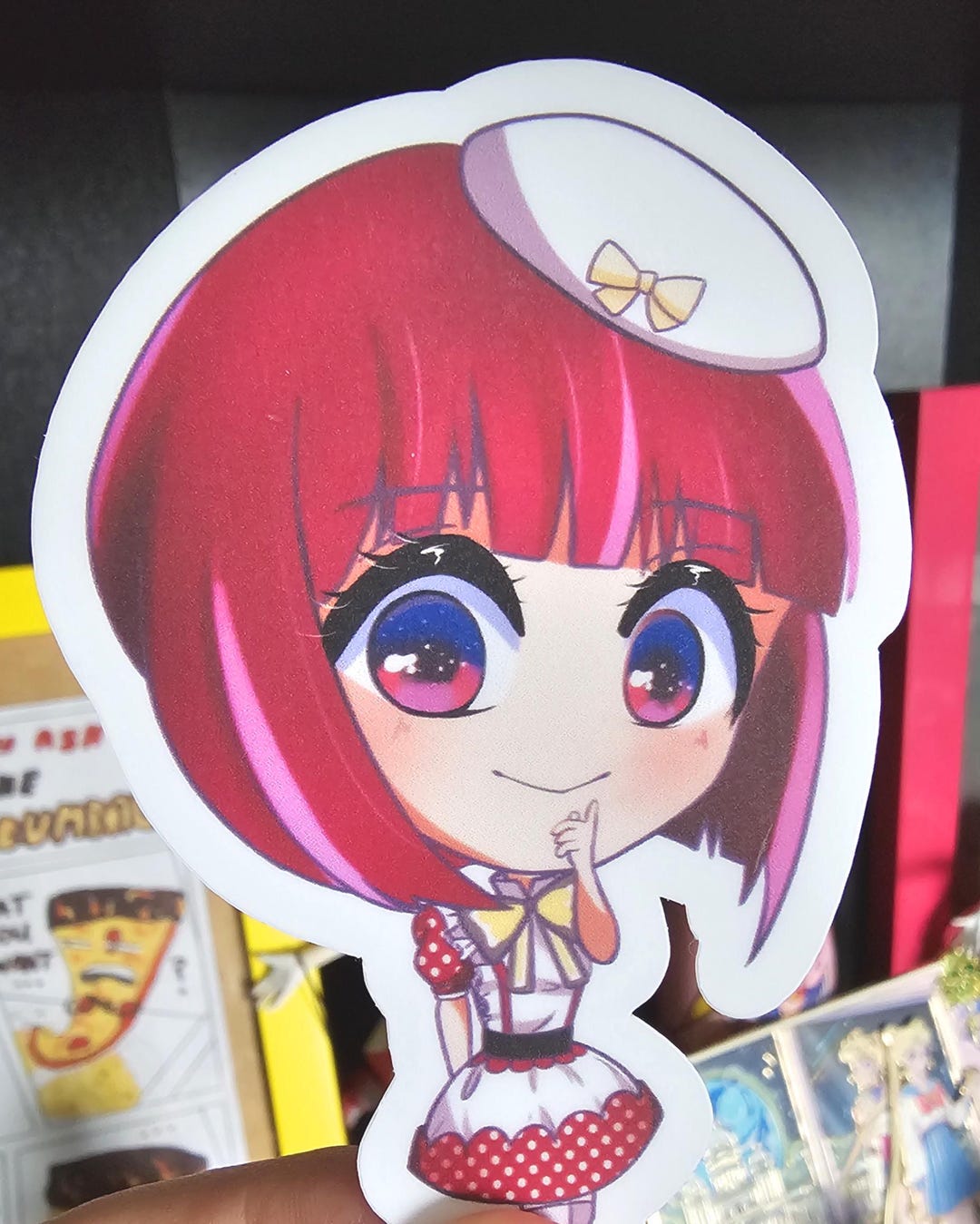 Kana Oshi No Ko Vinyl Sticker B Komachi, Ruby Hoshino , Mem-cho ,arima ...