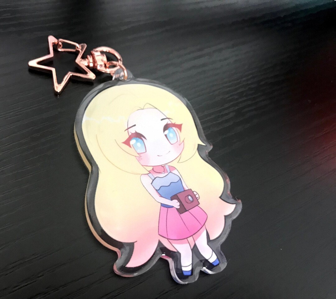 Stardew Valley- Chibi Haley 3.0" Epoxy Acrylic Charm - Great for Sdv ...