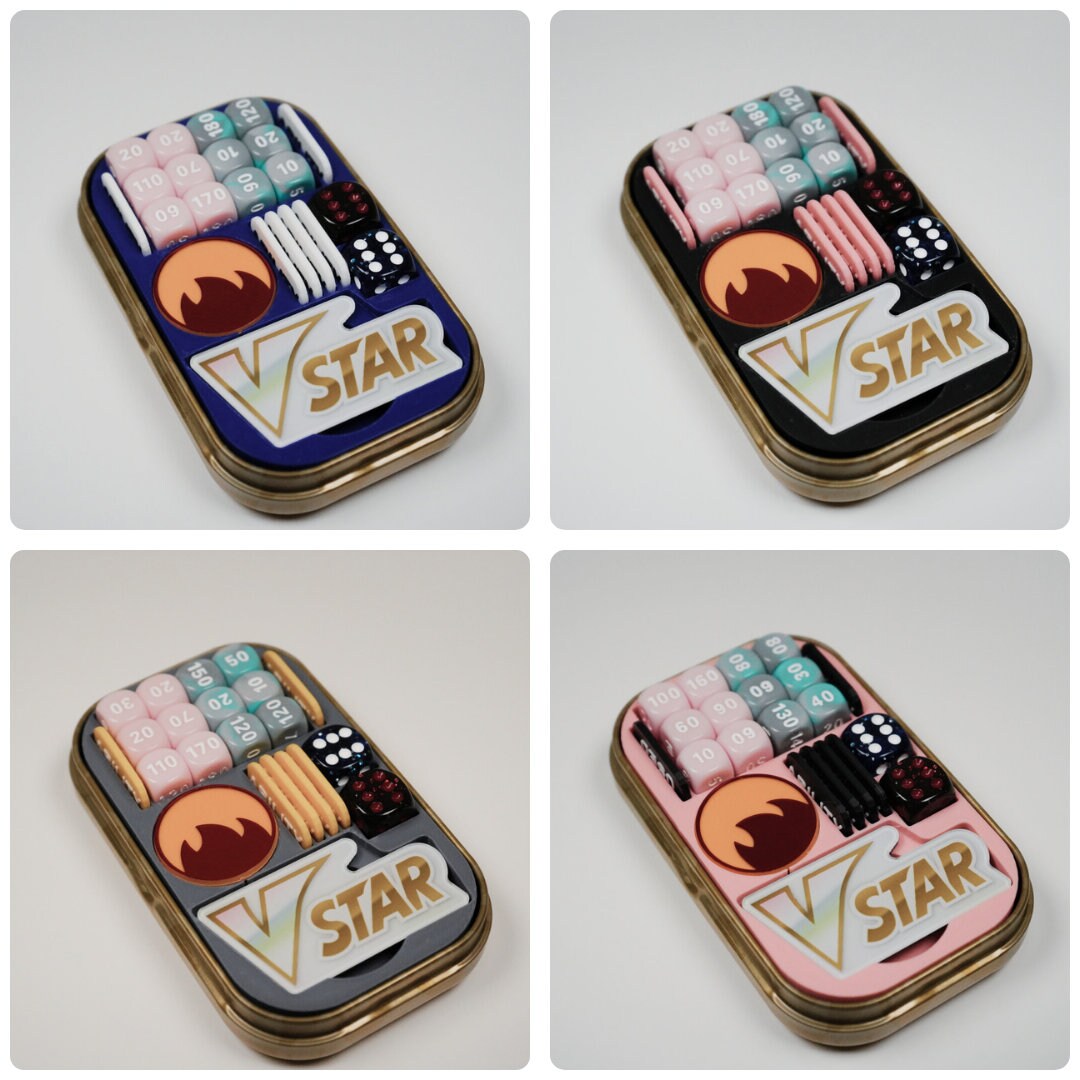 All-in-one Pokémon TCG Mini Tin Insert + Ability Marker - Etsy