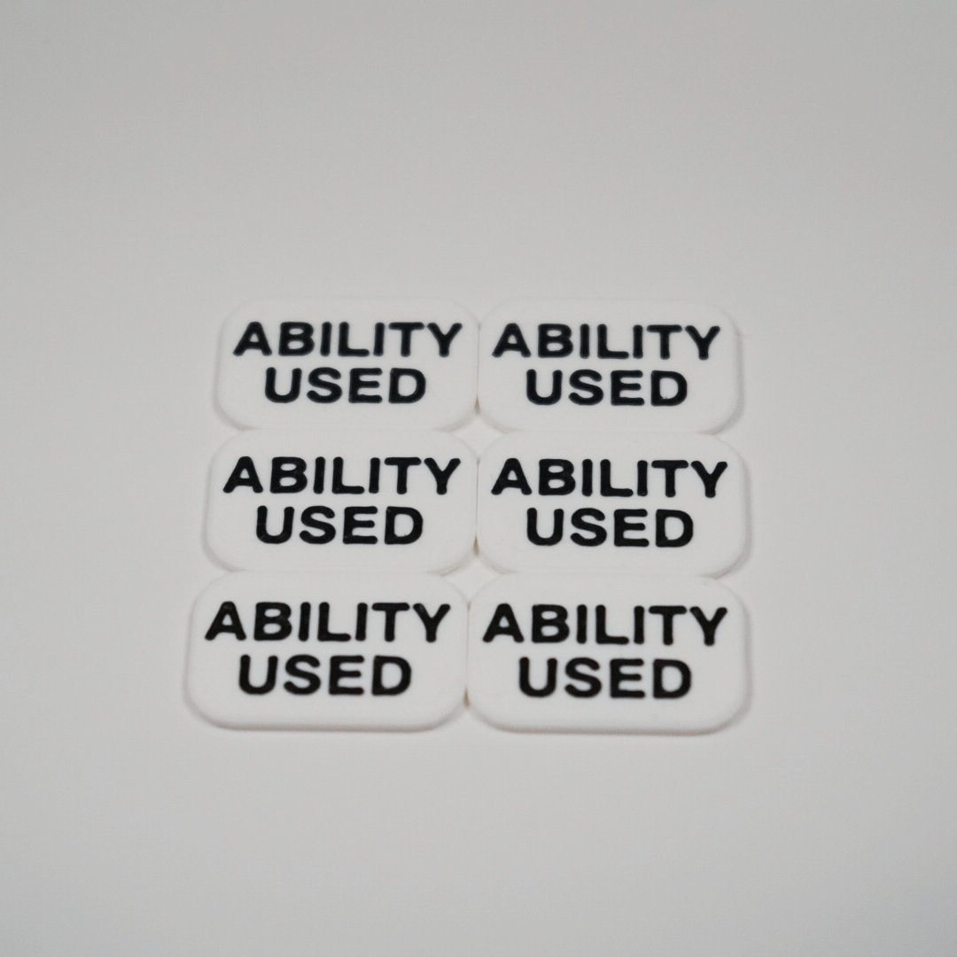 6x TCG Pokémon Ability Used Markers - Etsy