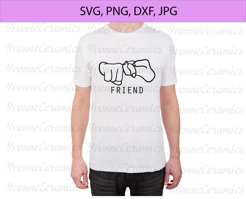 ASL Friend Svg Jpeg Png American Sign Language Svg Best - Etsy