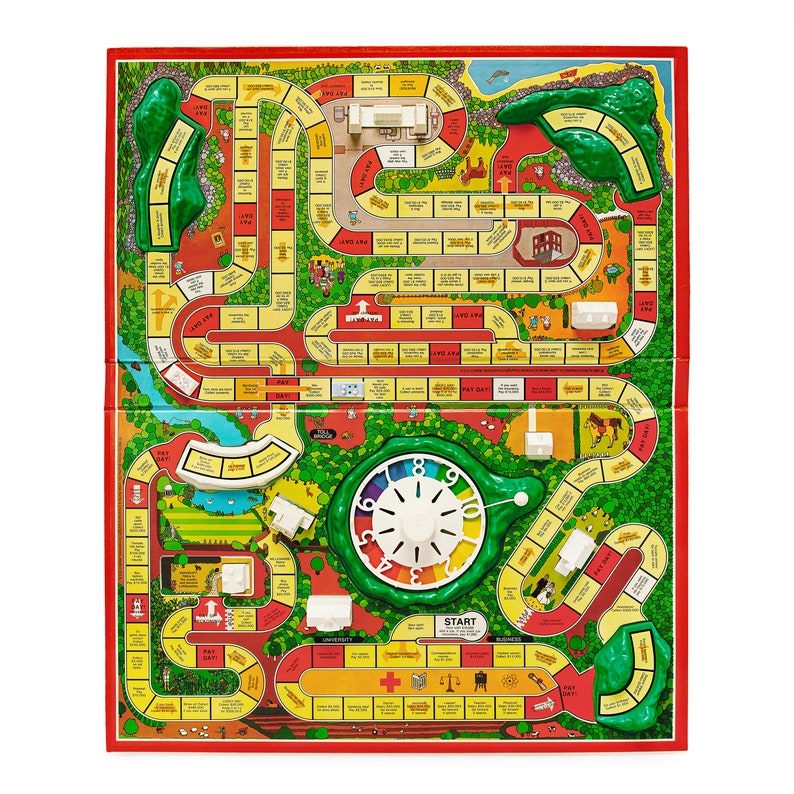 Art Print - Vintage Life Game Board - Fine Art Photography - Large ...