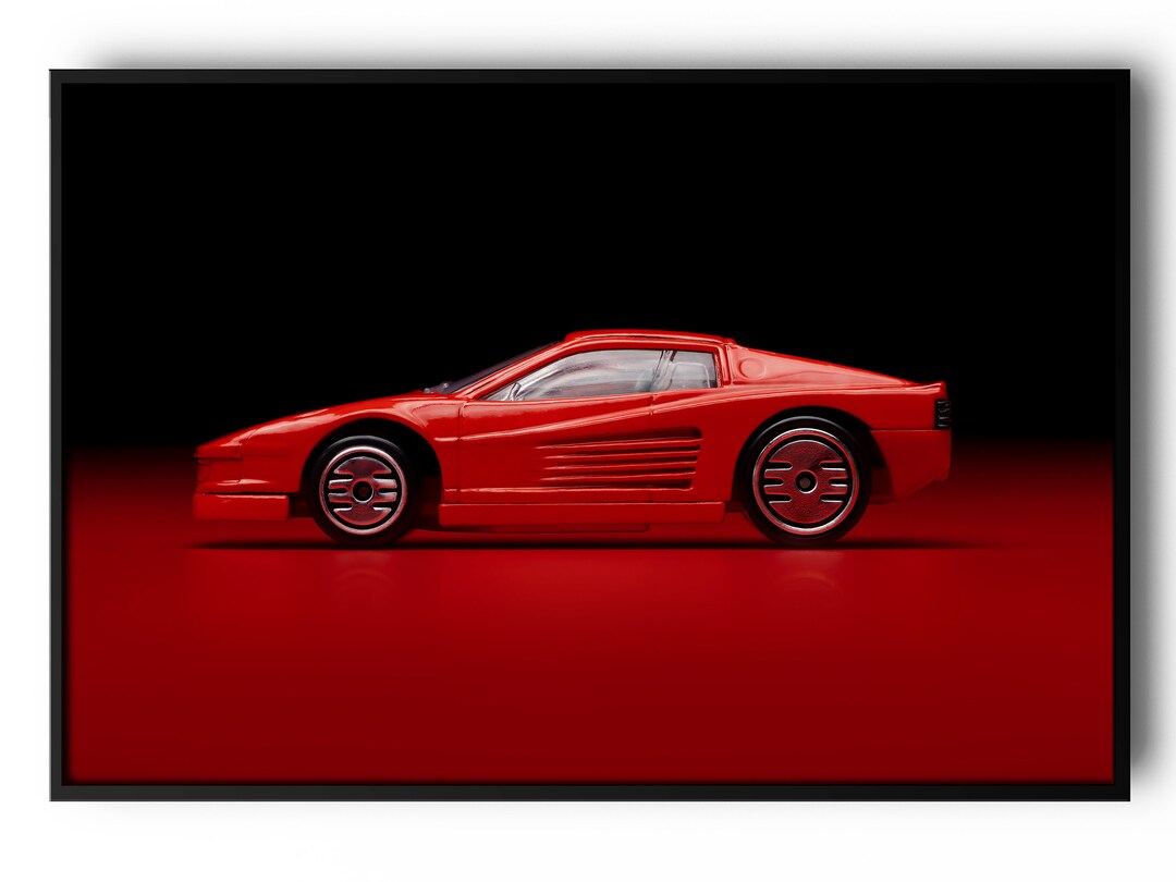 Fine Art Print - Vintage Ferrari Testarossa Toy - Fine Art Photography ...