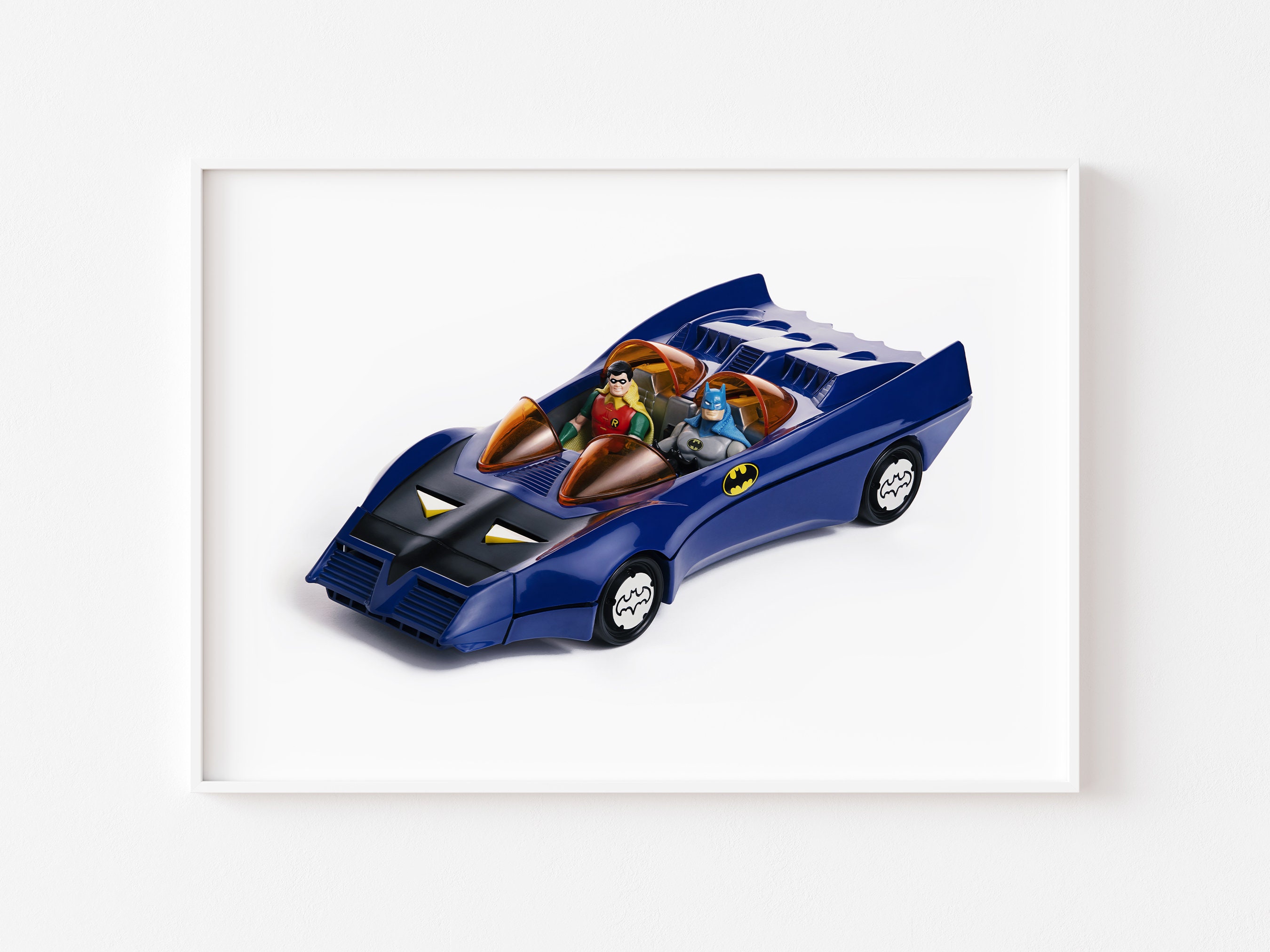 Fine Art Print Vintage Batmobile Superhero Print Fine - Etsy