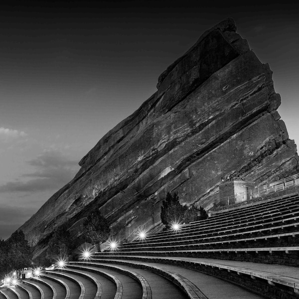 Red Rocks Amphitheater Poster - Etsy