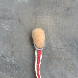 Needle Felted Wool Barn Owl 3d Bookmark Custom Handmade Bookworm Gift ...