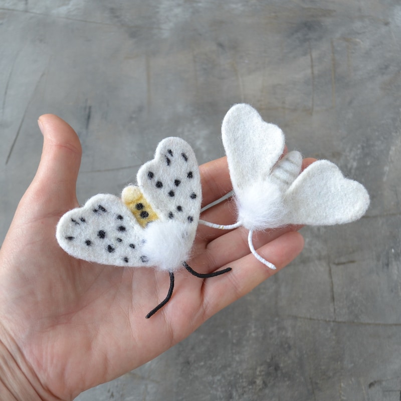 Needle Felted Moth - Etsy
