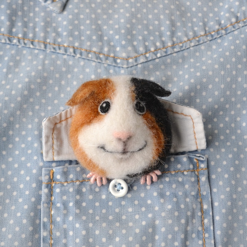Felt Pig - Etsy