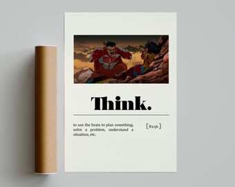 Invincible Poster - Etsy