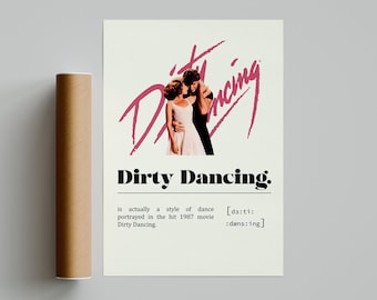 Dirty Dancing Movie Poster - Etsy
