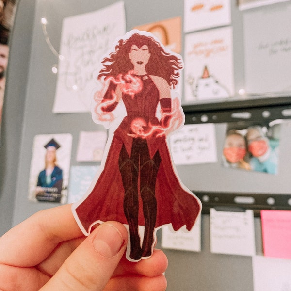 Scarlet Witch Stickers - Etsy