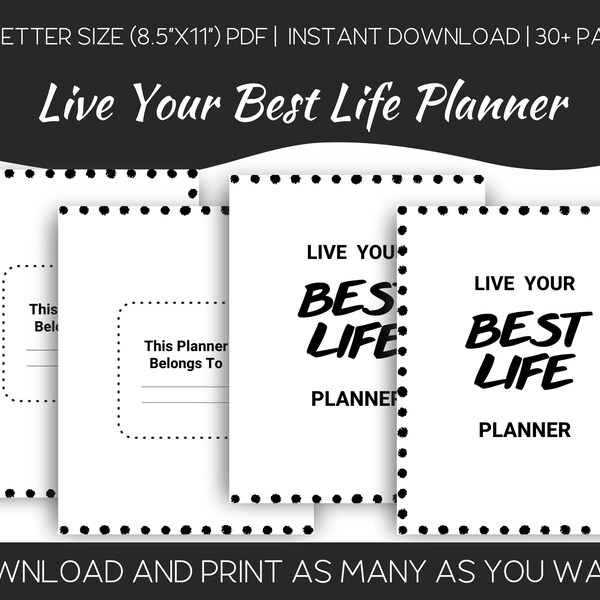 Life Planner - Etsy